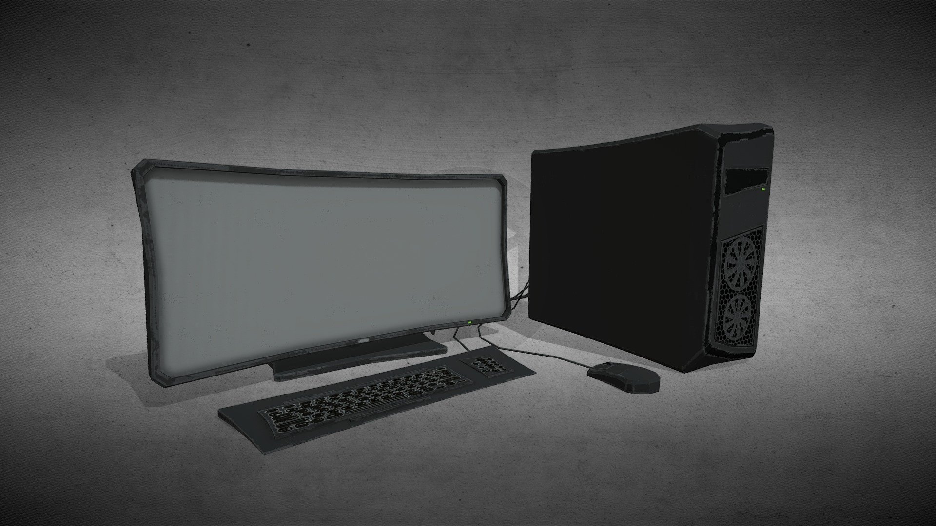 Stylized Modern PC - Download Free 3D model by Other.Dimension [9c1cf3f ...
