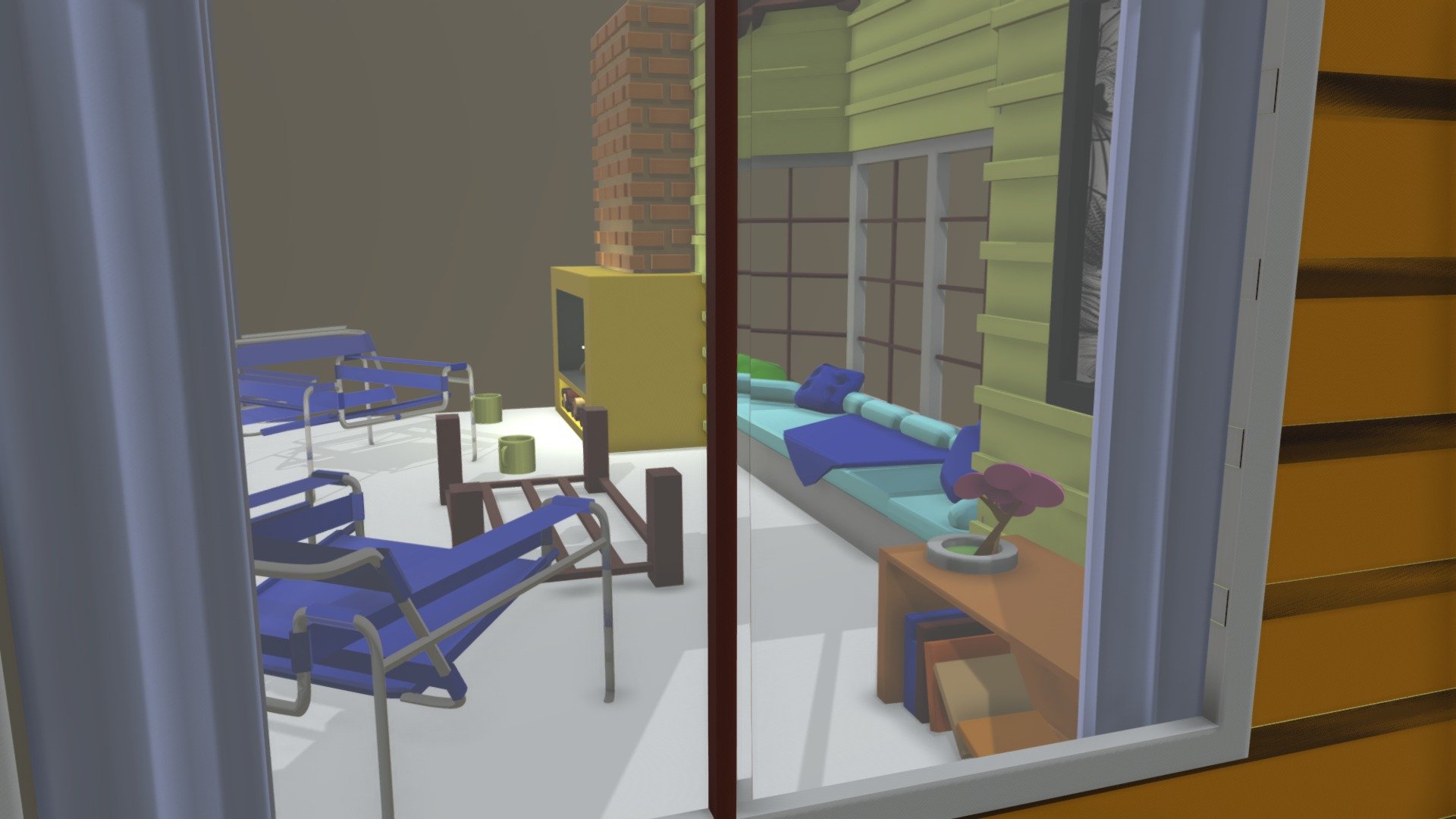 Bay Window - 3D model by ana22lu [9c1d2f5] - Sketchfab