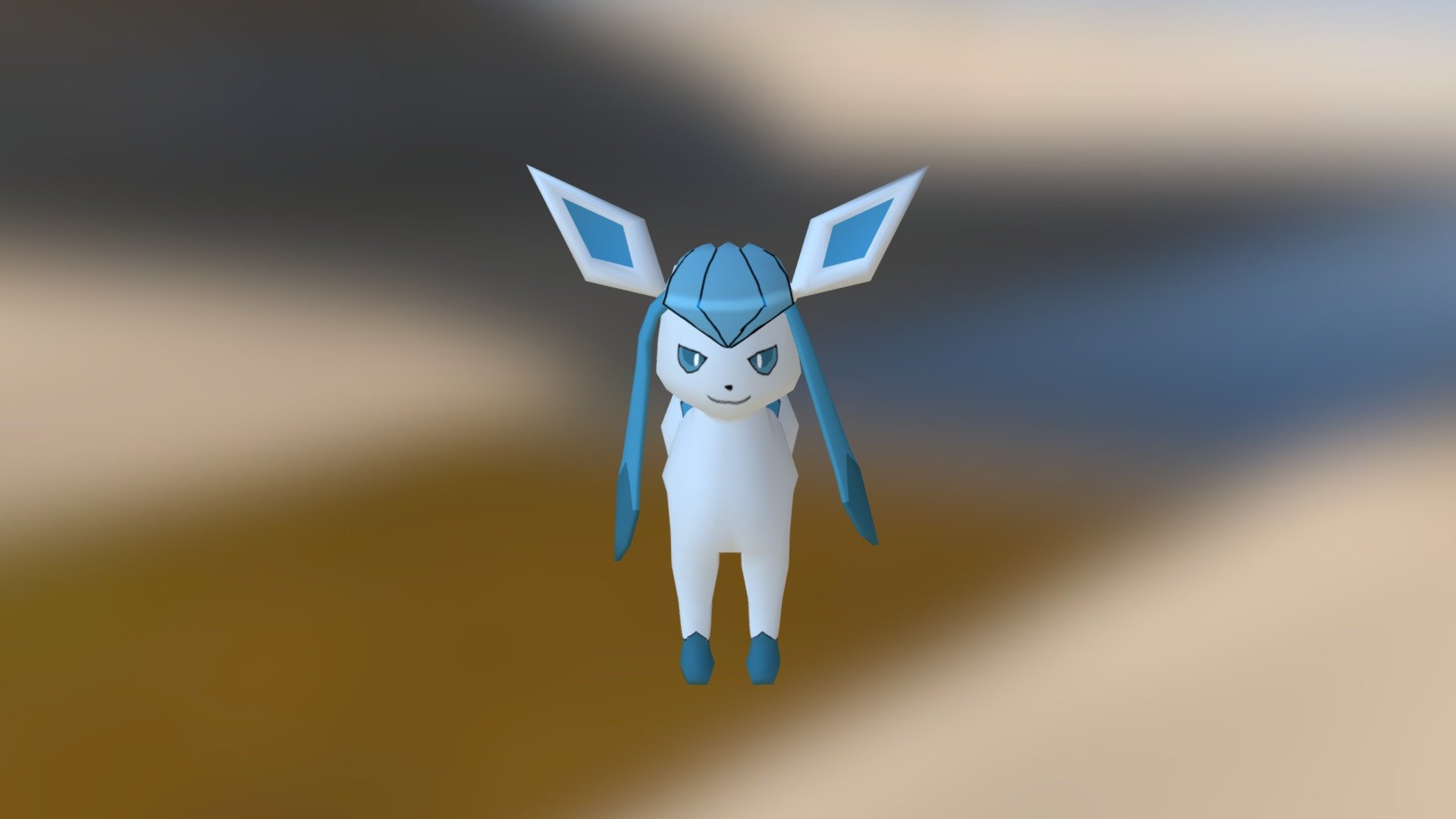 Glaceon - 3D model by SoapOnRope (@rope435) [9c1d3df] - Sketchfab
