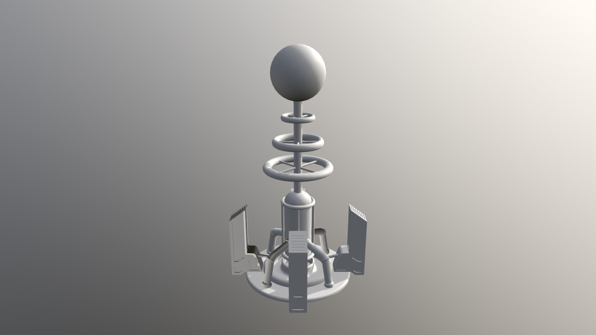Tesla Coil Red Alert 2 - 3D model by Gireada [9c1d41e] - Sketchfab
