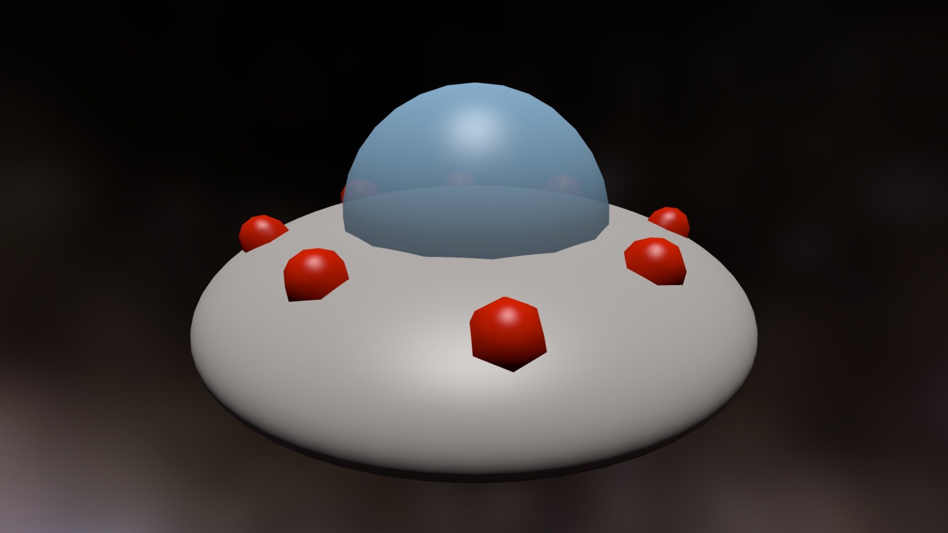 UFO - 3D model by Wiz [9c1d747] - Sketchfab