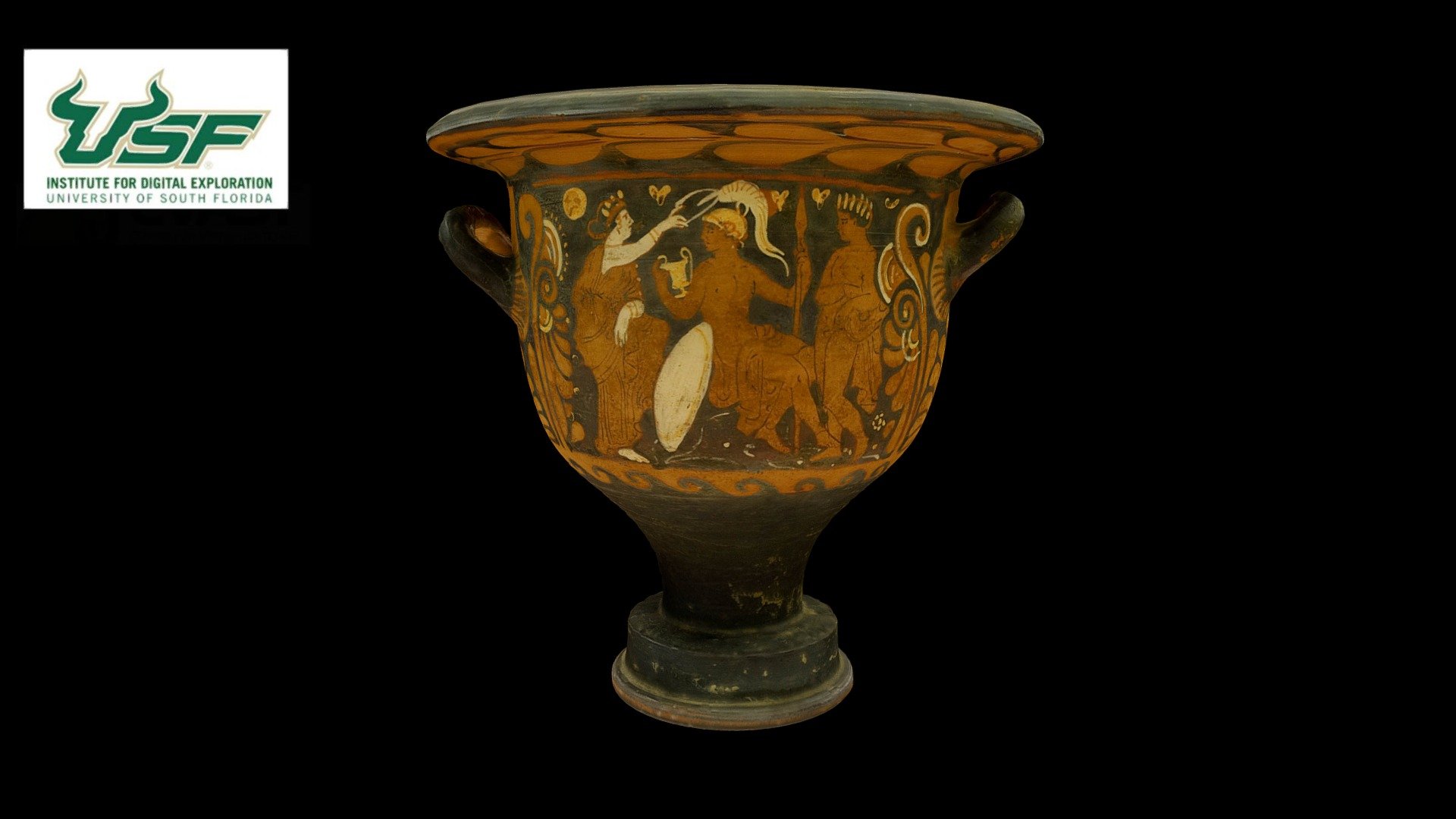 Campanian Bell Krater - 3D model by USF Institute for Digital ...