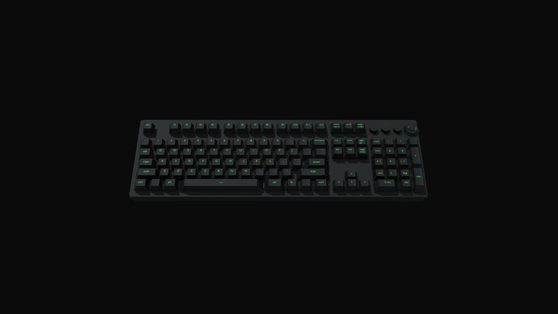 Gaming keyboard huntsman elite - 3D model by Strongstonks ...