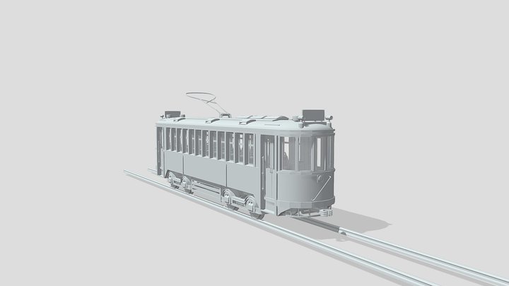 Tram 3D models - Sketchfab