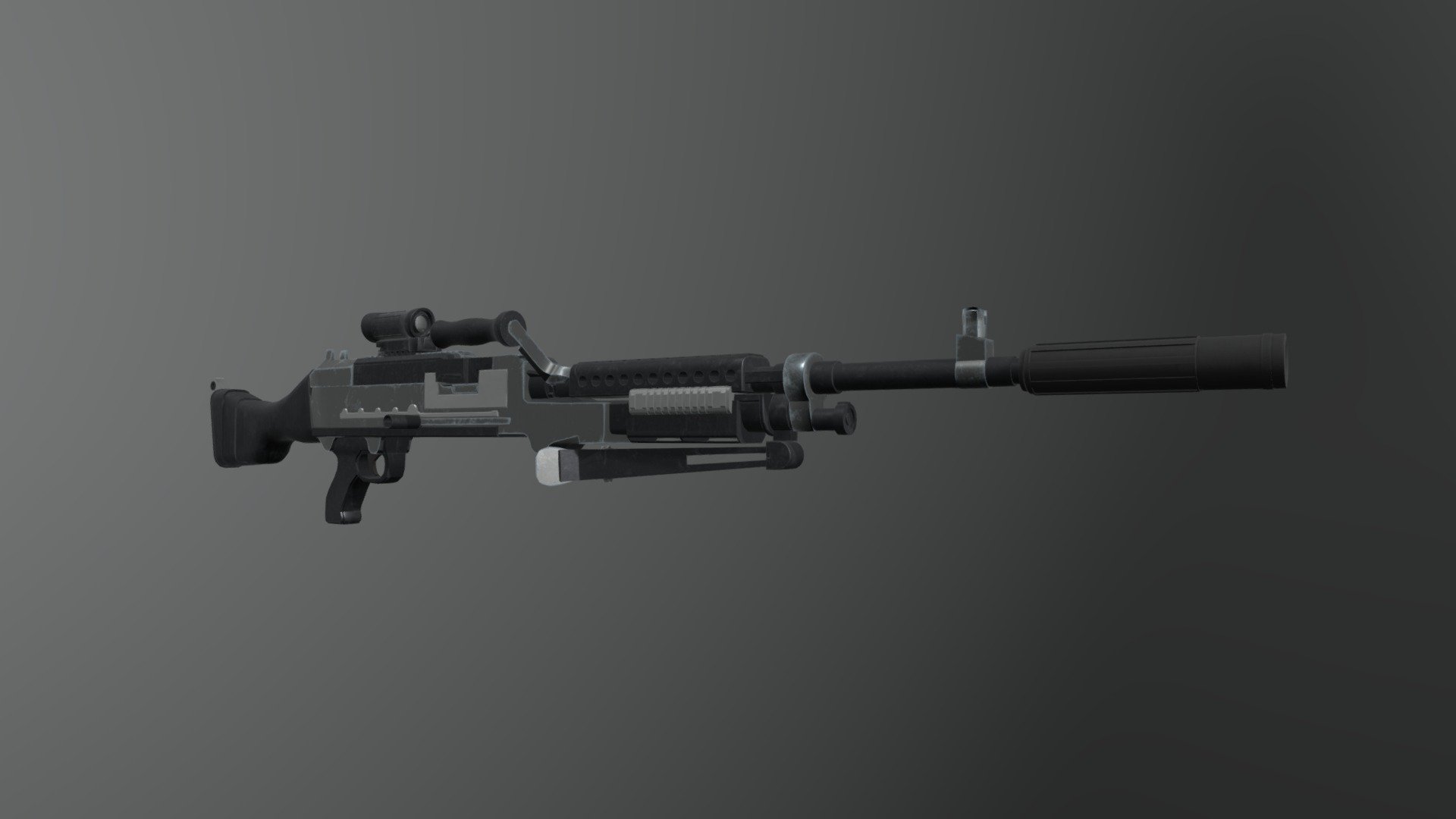 M240 - 3D model by Borealflame (@Ecabrerado) [9c1f400] - Sketchfab