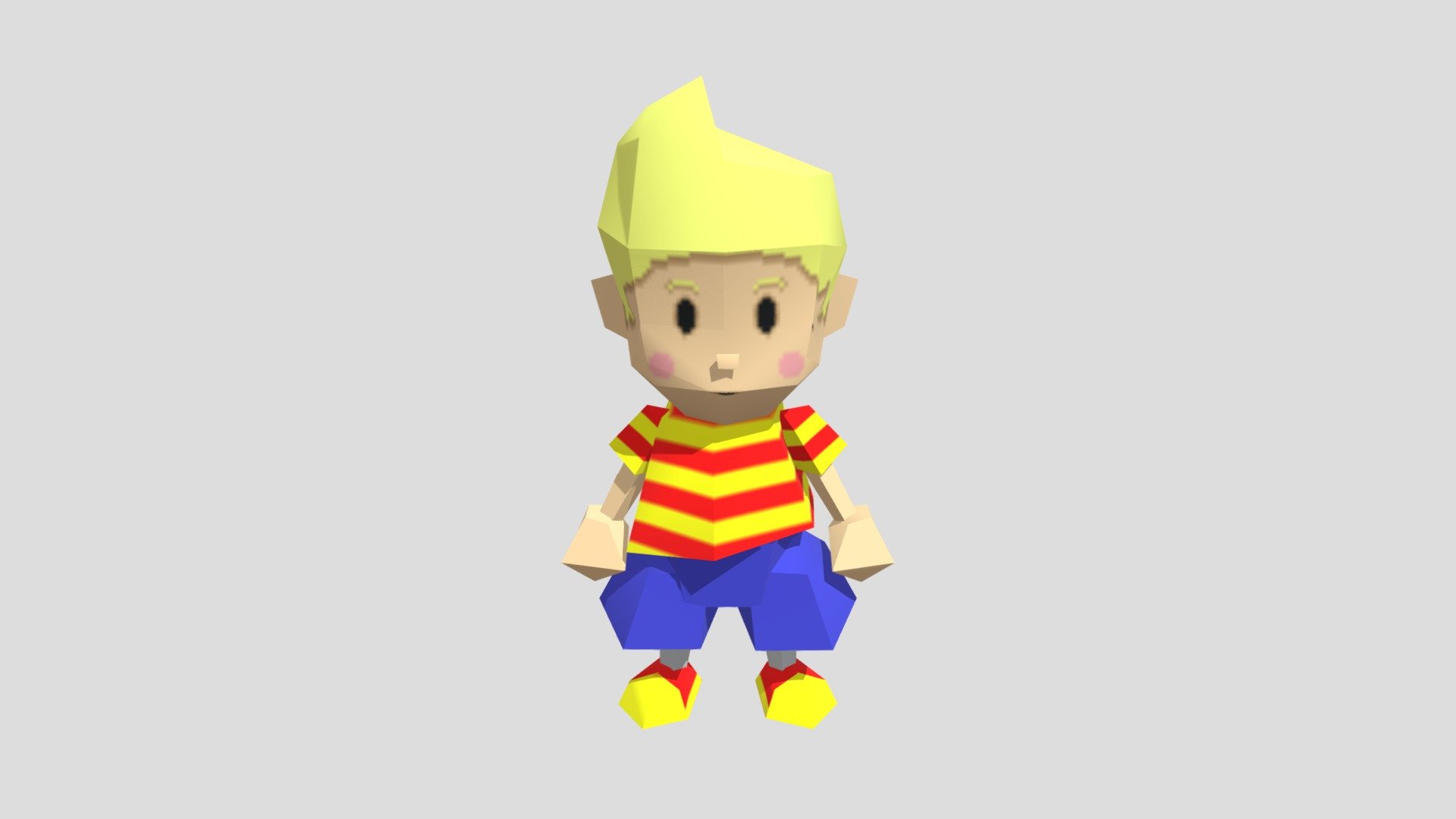 Nintendo 64 - Smash Remix - Lucas - 3D model by mario433 [9c20601 ...