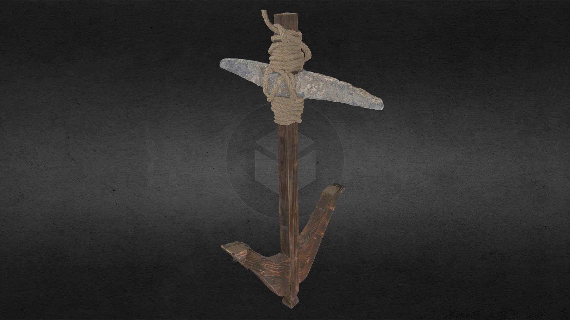 Ancora in pietra - anchor stone - Buy Royalty Free 3D model by Franko ...