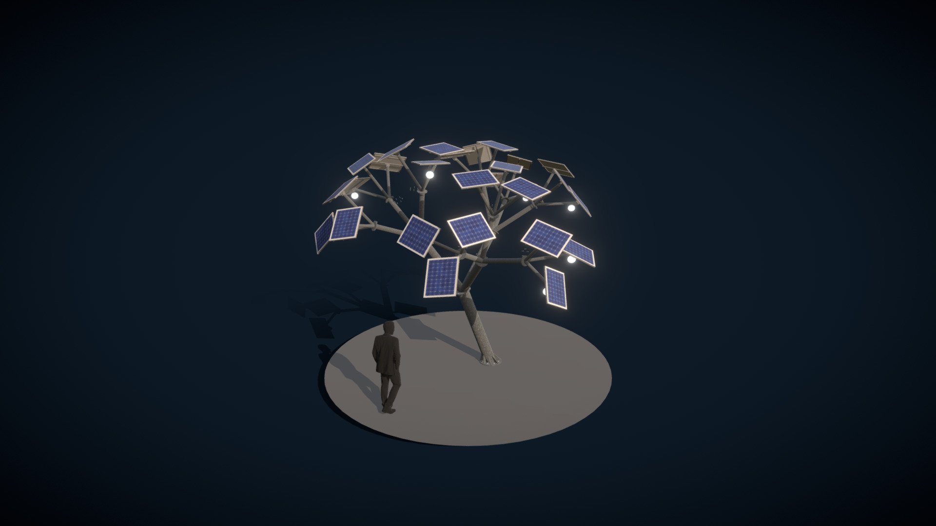Solar Tree - B - 3D model by boomland [9c21b42] - Sketchfab