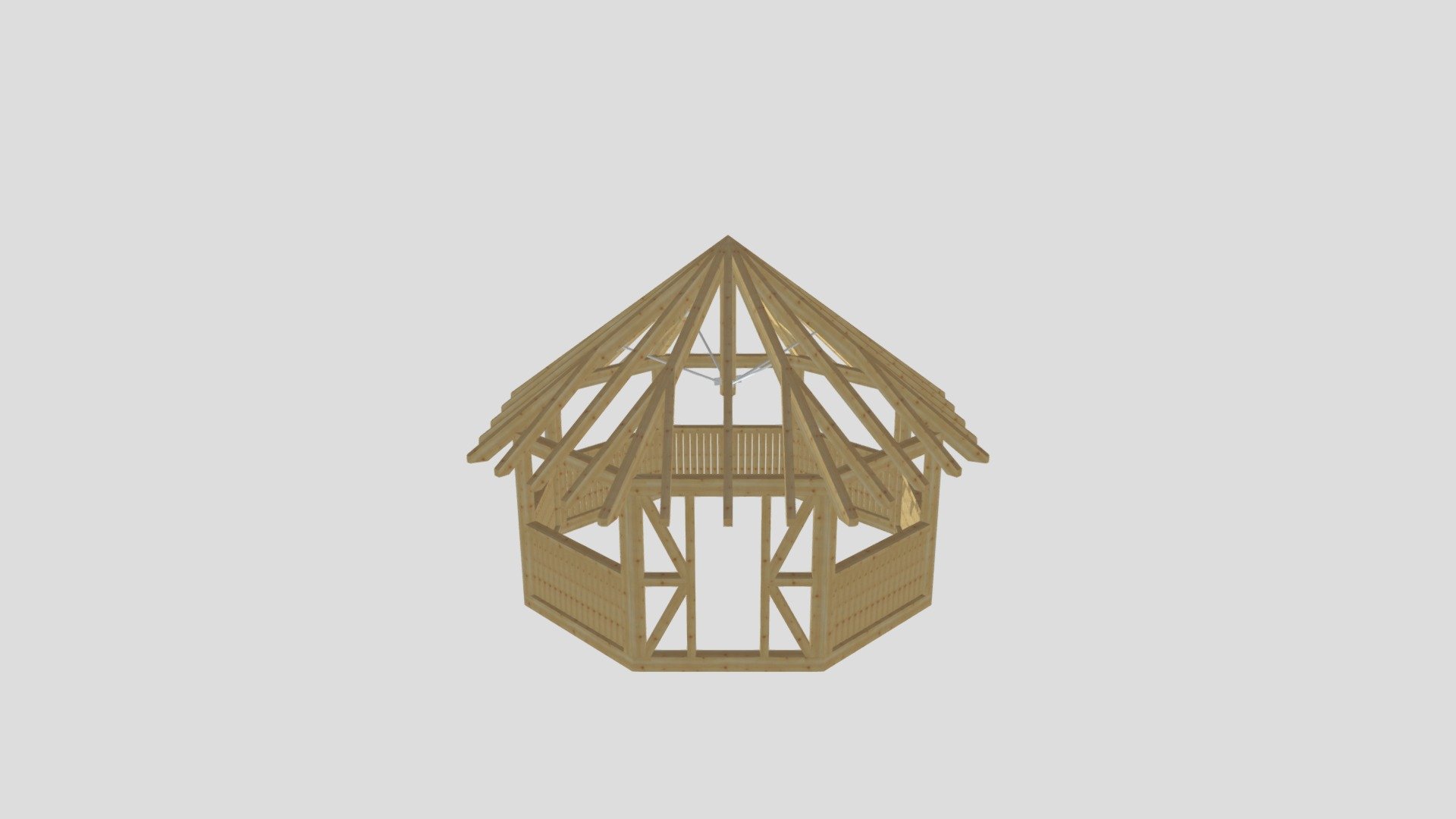 3D MODEL PAVILLION - 3D model by dejanknezevic220 [9c2333e] - Sketchfab