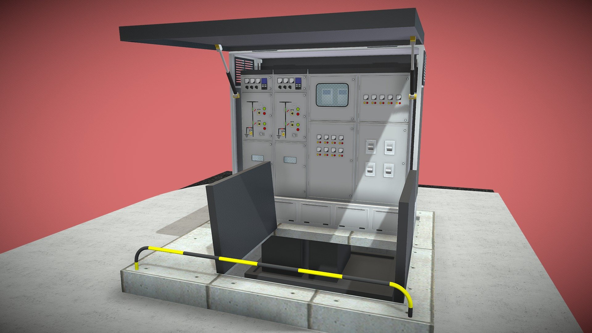 地下变电站 - Download Free 3D model by MrdT (@mrdt.club) [9c235a2] - Sketchfab