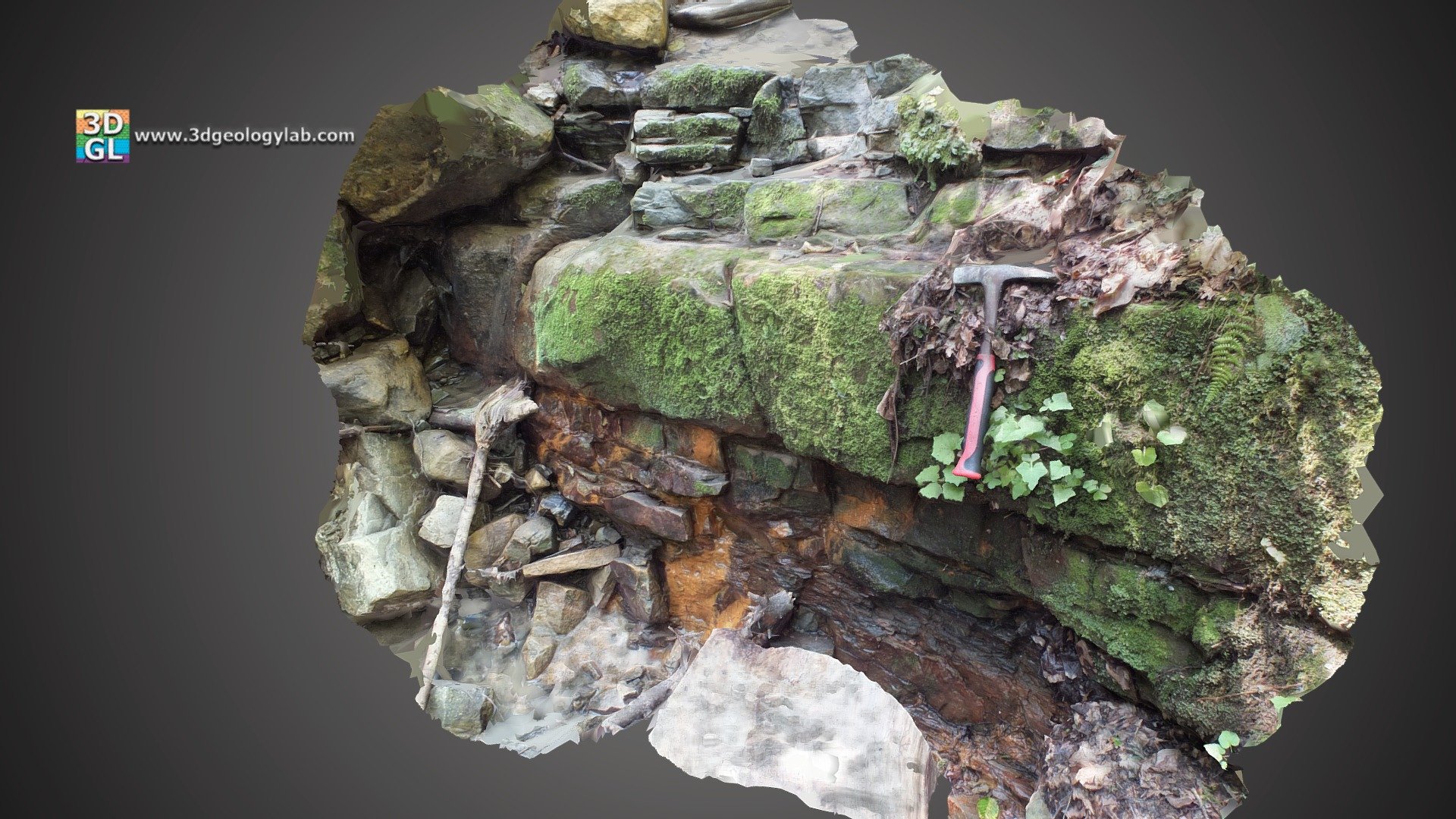 Outcrop (Nmt32) - 3D model by 3D Geology Laboratory (@3DGeologyLab ...