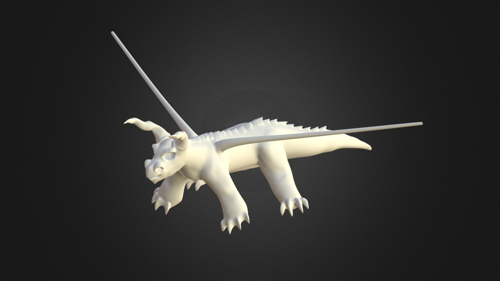 First Creature Model - WIP - 3D model by Lauren Davidson ...