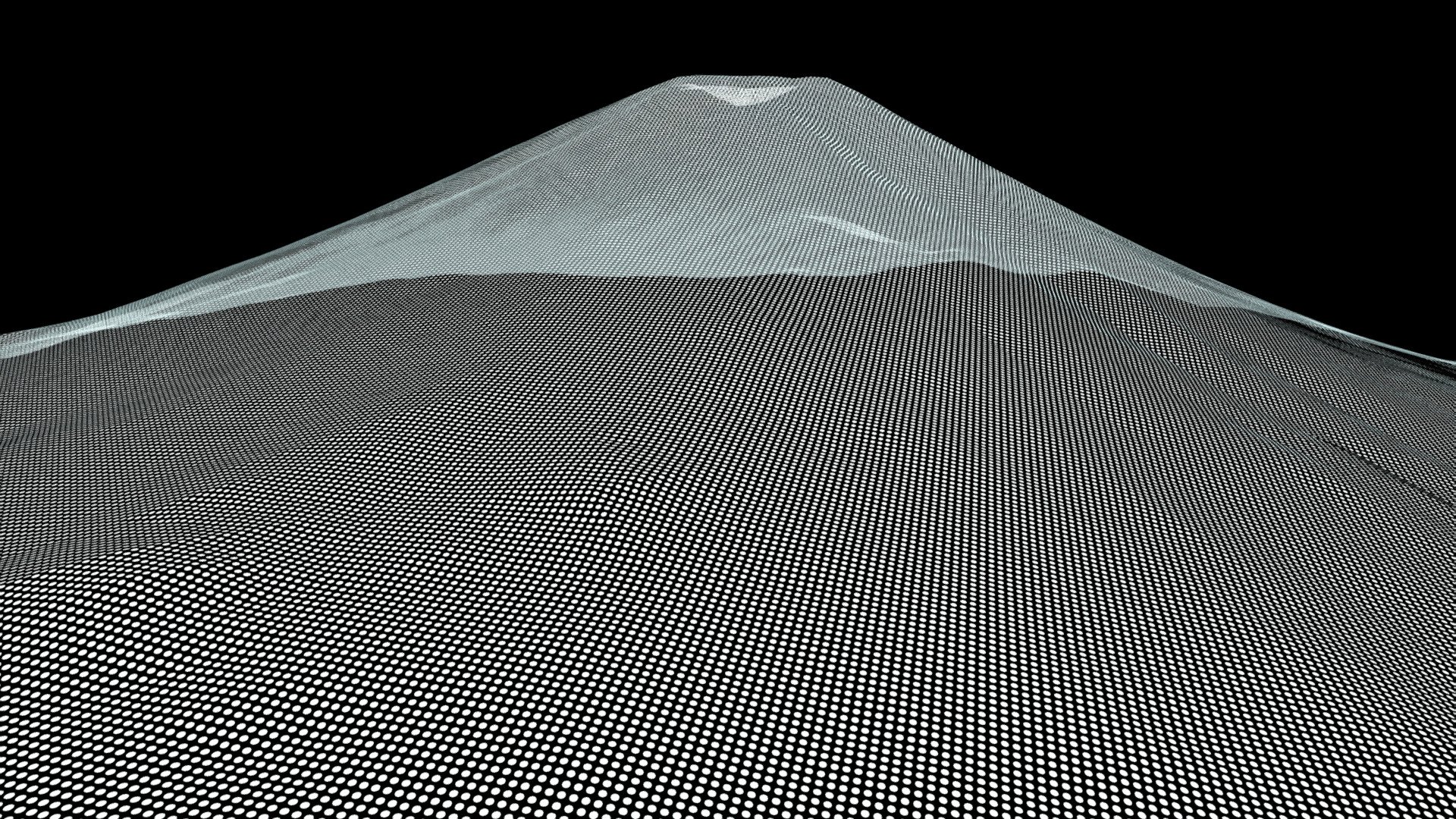 Mount Fuji Japan - Lidar Survey Dot Map - Download Free 3D model by ...