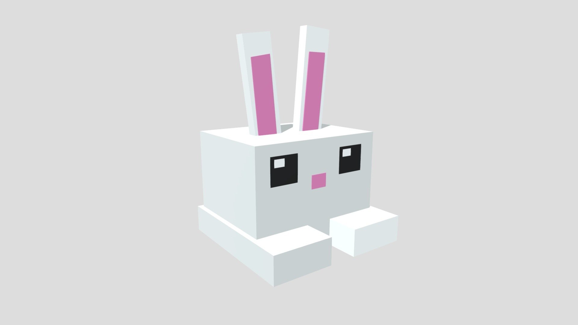 Bunny Block - Download Free 3D model by Michael (@michaelkolesidis ...