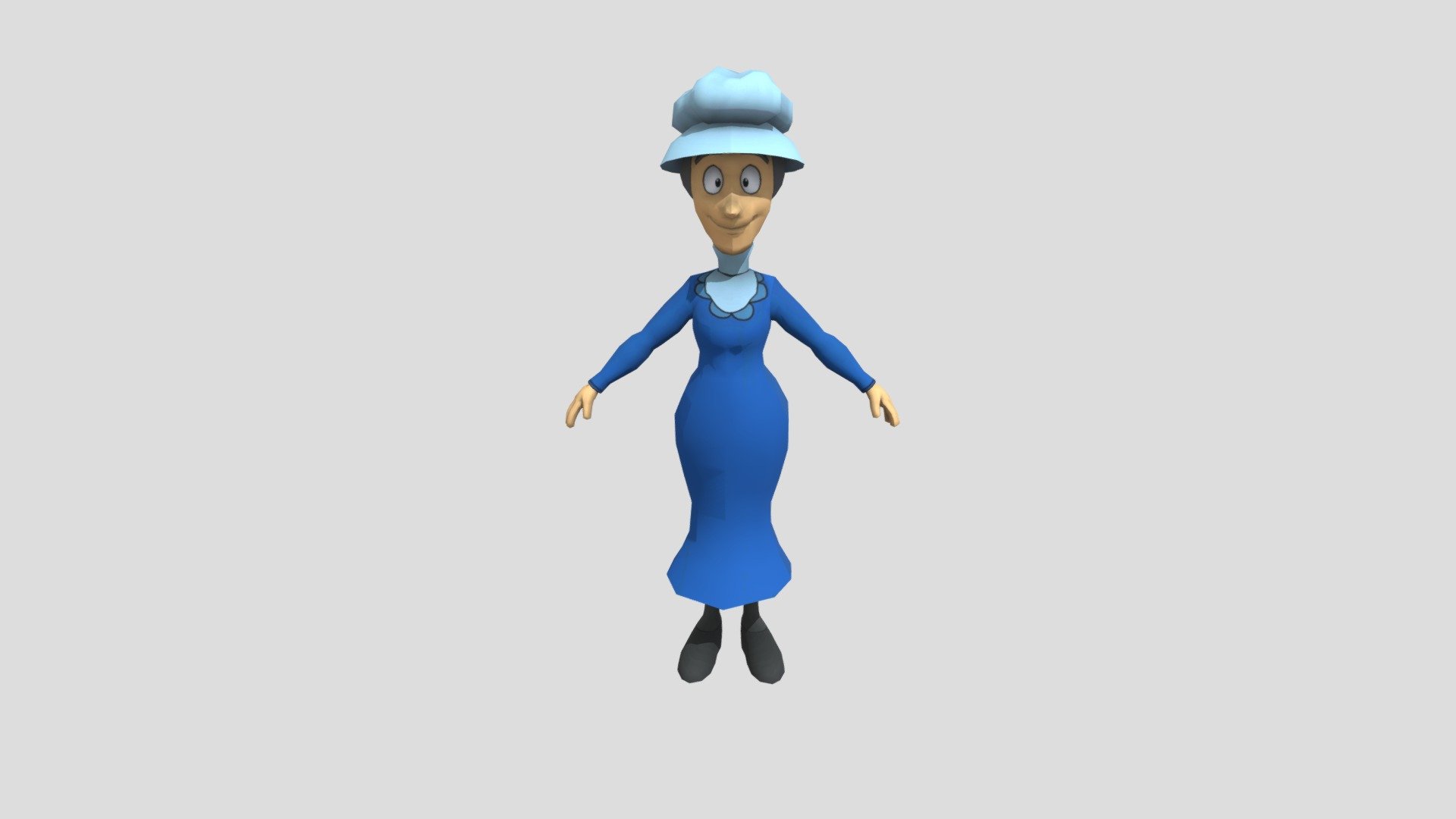 Cleotilde Rig El Chavo - Download Free 3D model by Guilherme Navarro ...