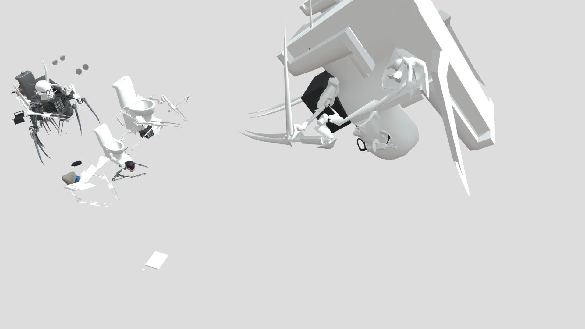 Scientist Skibidi Upgraded - Download Free 3D model by AspAscon3D ...
