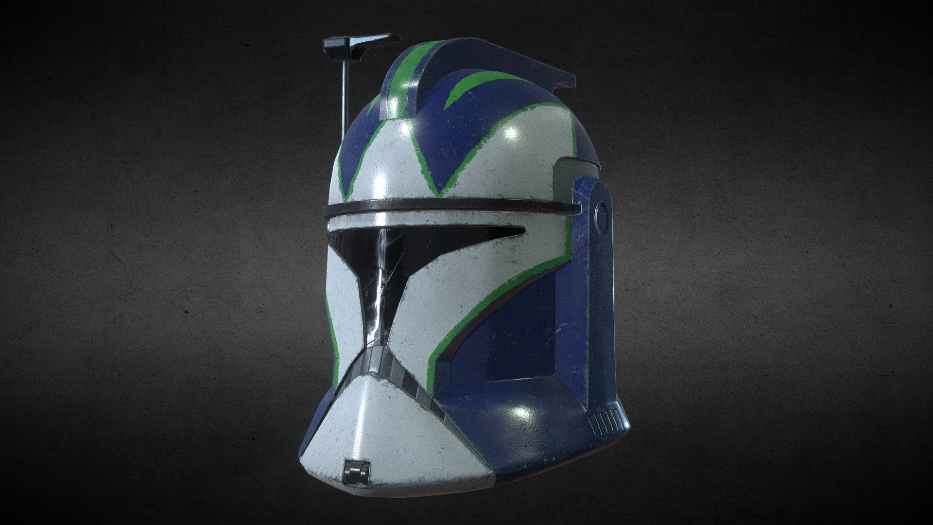 Clone Trooper helmet Phase 1 Luca Stilton - 3D model by Luca_Morre ...