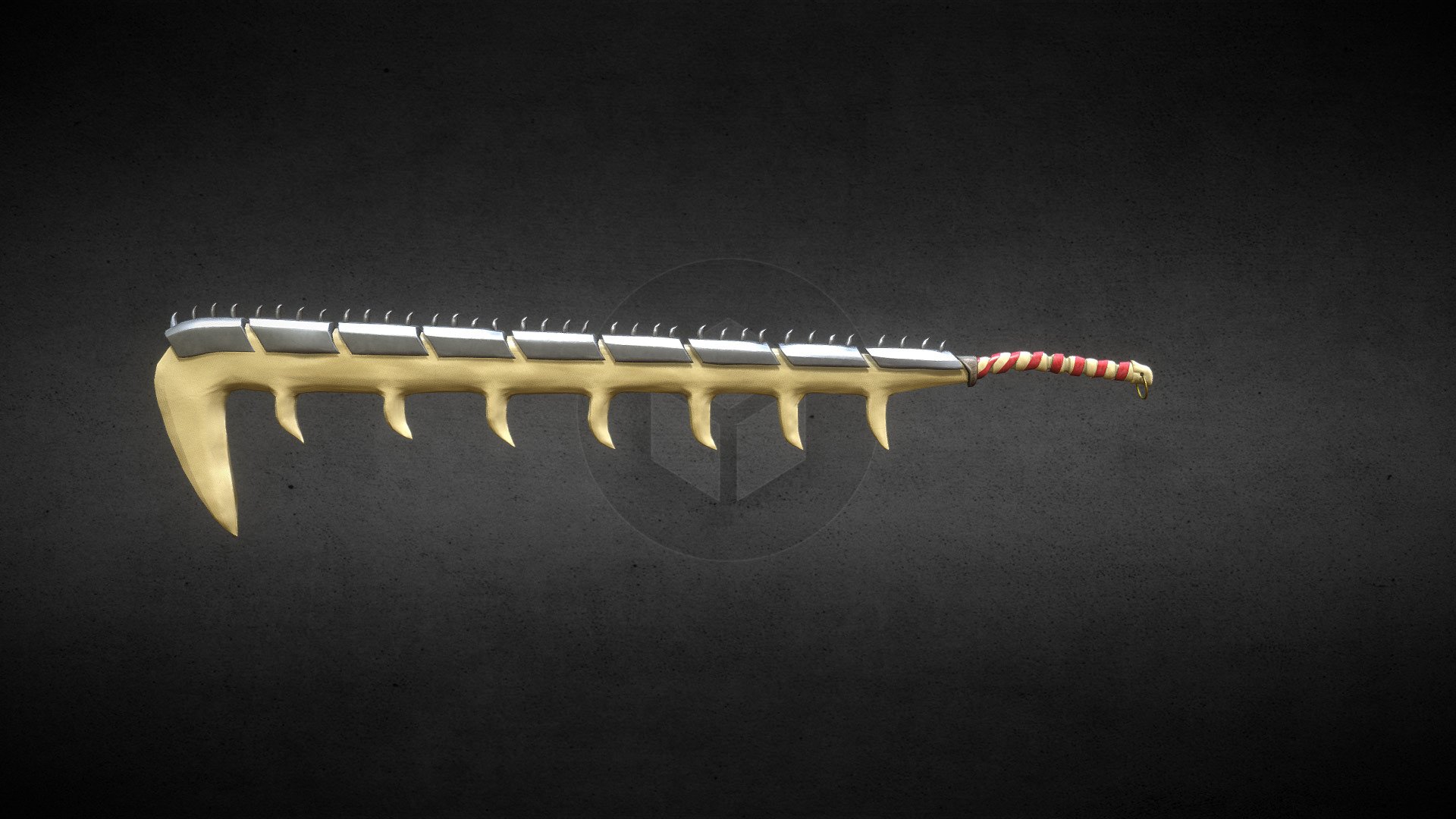 Stylized Bone Sword - 3D model by AdrianB02 [9c2781a] - Sketchfab