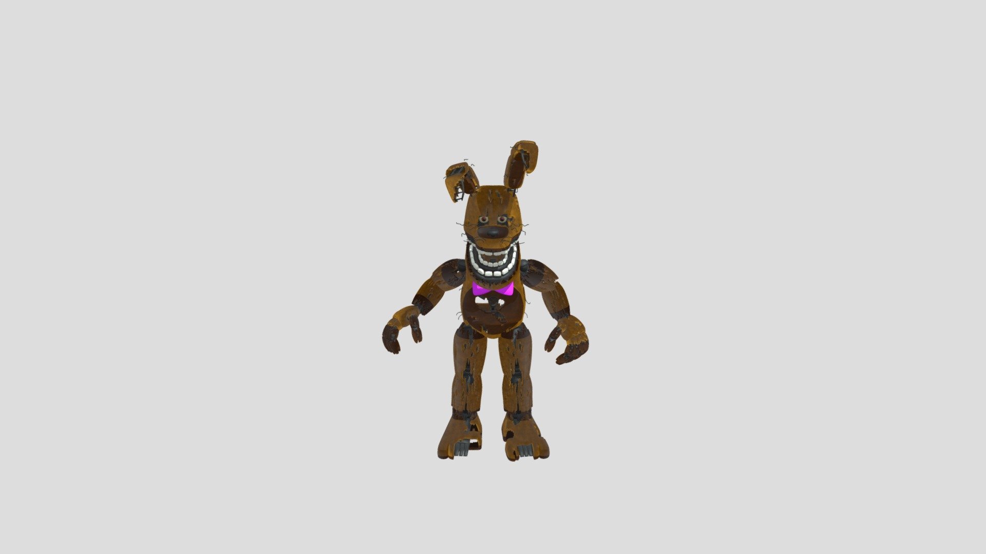 Spring Bonnie V3 Rigged - Download Free 3D model by dwall8611 [9c27d0a ...