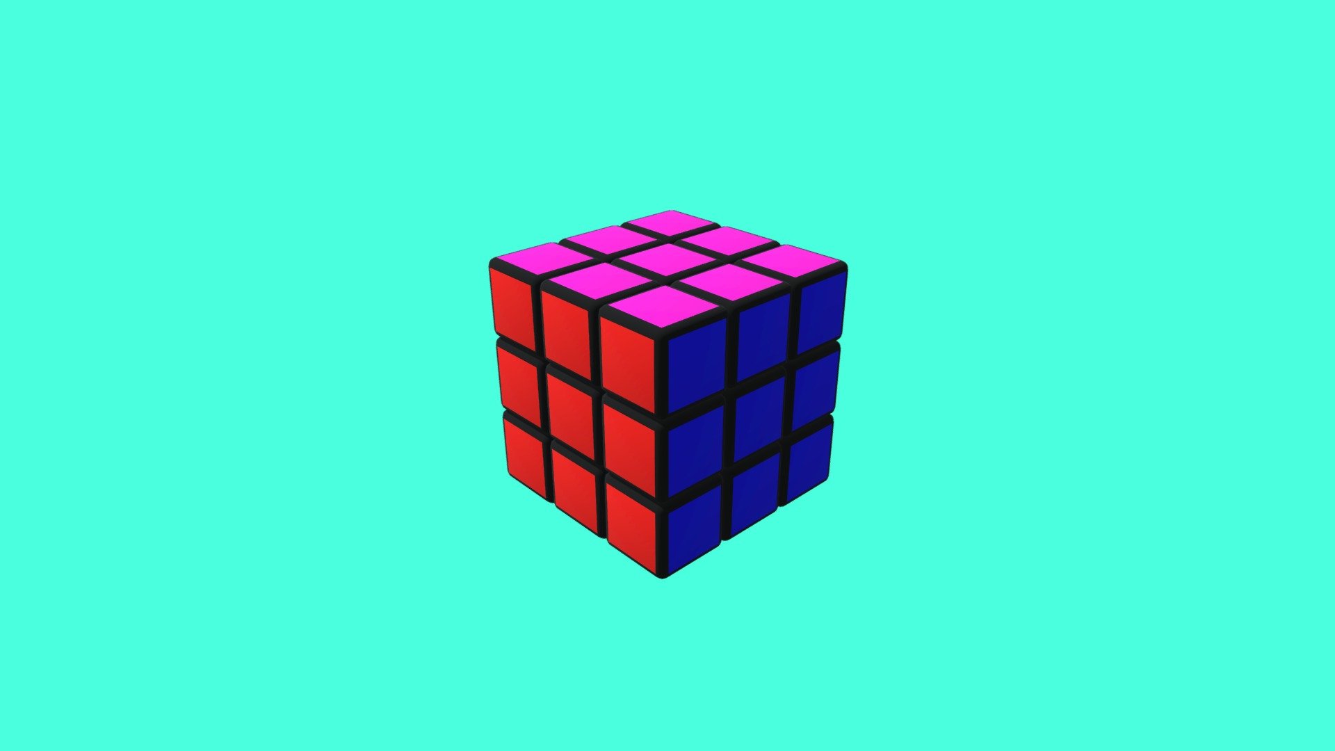 Rubik's cube - Download Free 3D model by AMBROOOSE [9c28e51] - Sketchfab