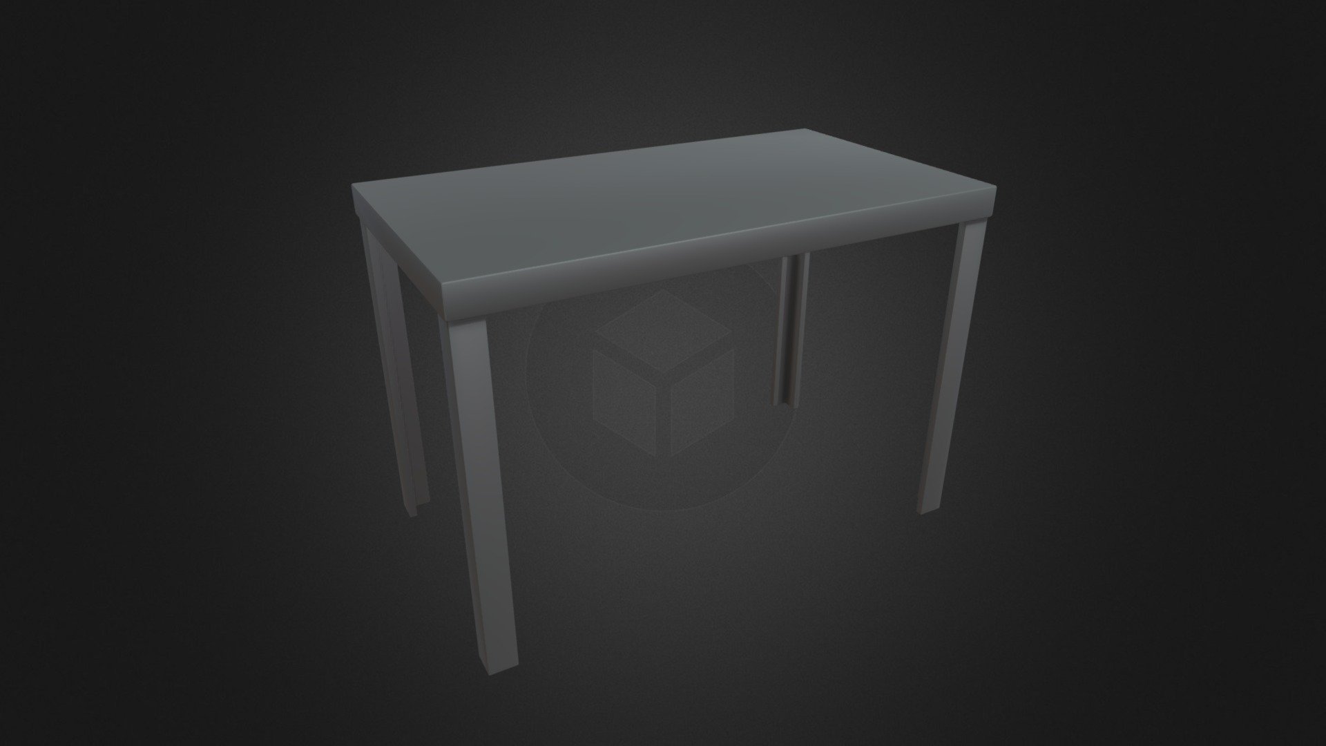 Metal Table - Download Free 3D model by GameDevMoot [9c29255] - Sketchfab