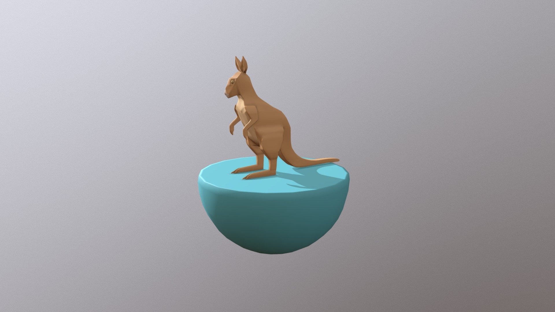 Kangaroo - 3D model by Nick (@NickG96) [9c2a5a0] - Sketchfab