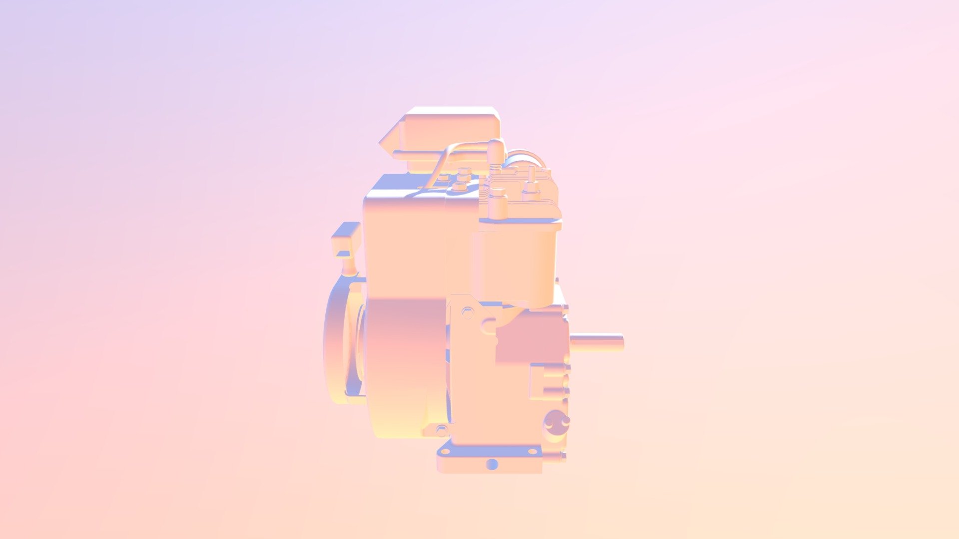 HP ENGINE - 3D model by JeanReneCamara [9c2a928] - Sketchfab