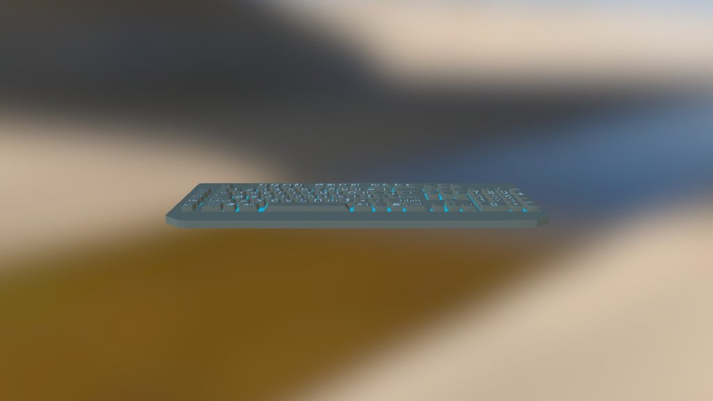 Key Board - 3D model by boris_larionovo_3dsmax [9c2ccc0] - Sketchfab