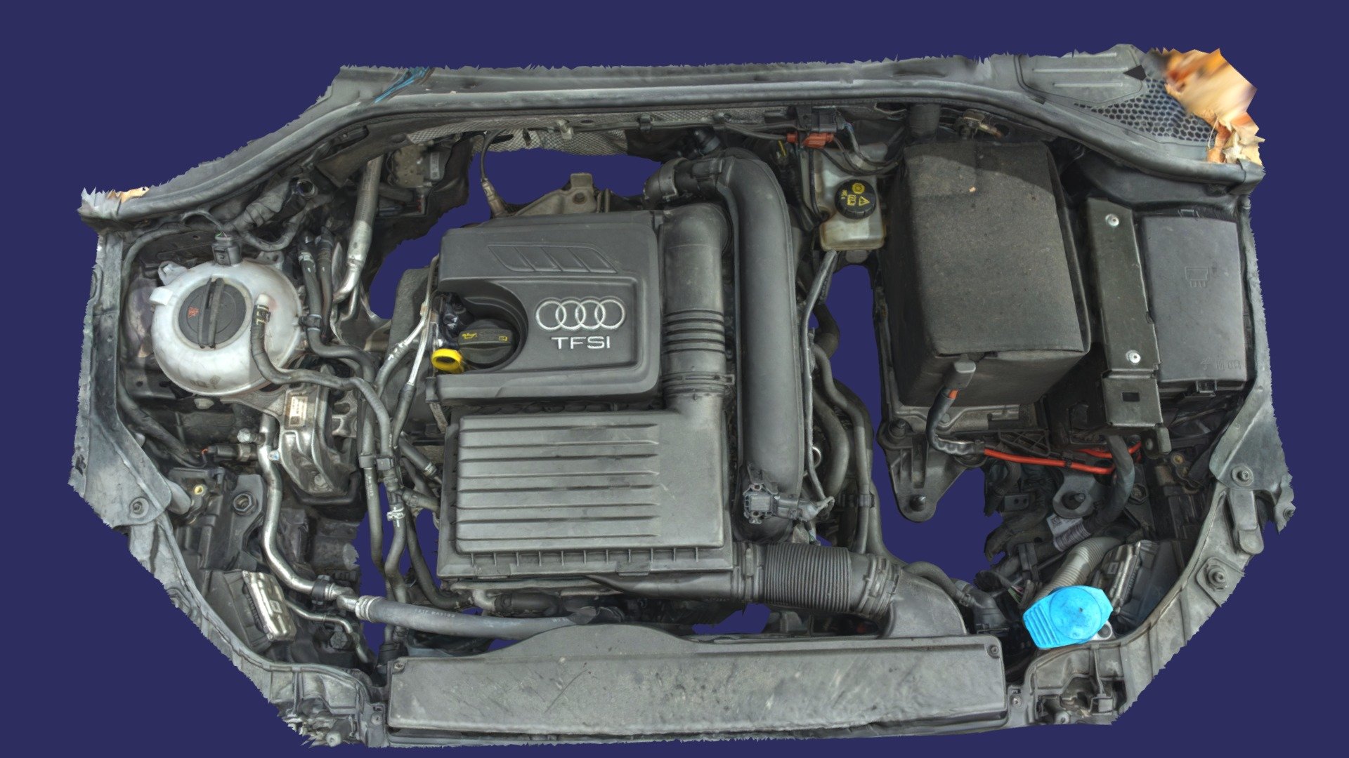 audi_engine - 3D model by Scielab [9c2d095] - Sketchfab