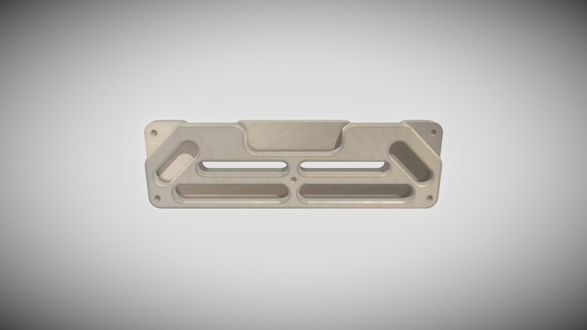 rev hangboard - 3D model by BenBurr [9c2d28a] - Sketchfab