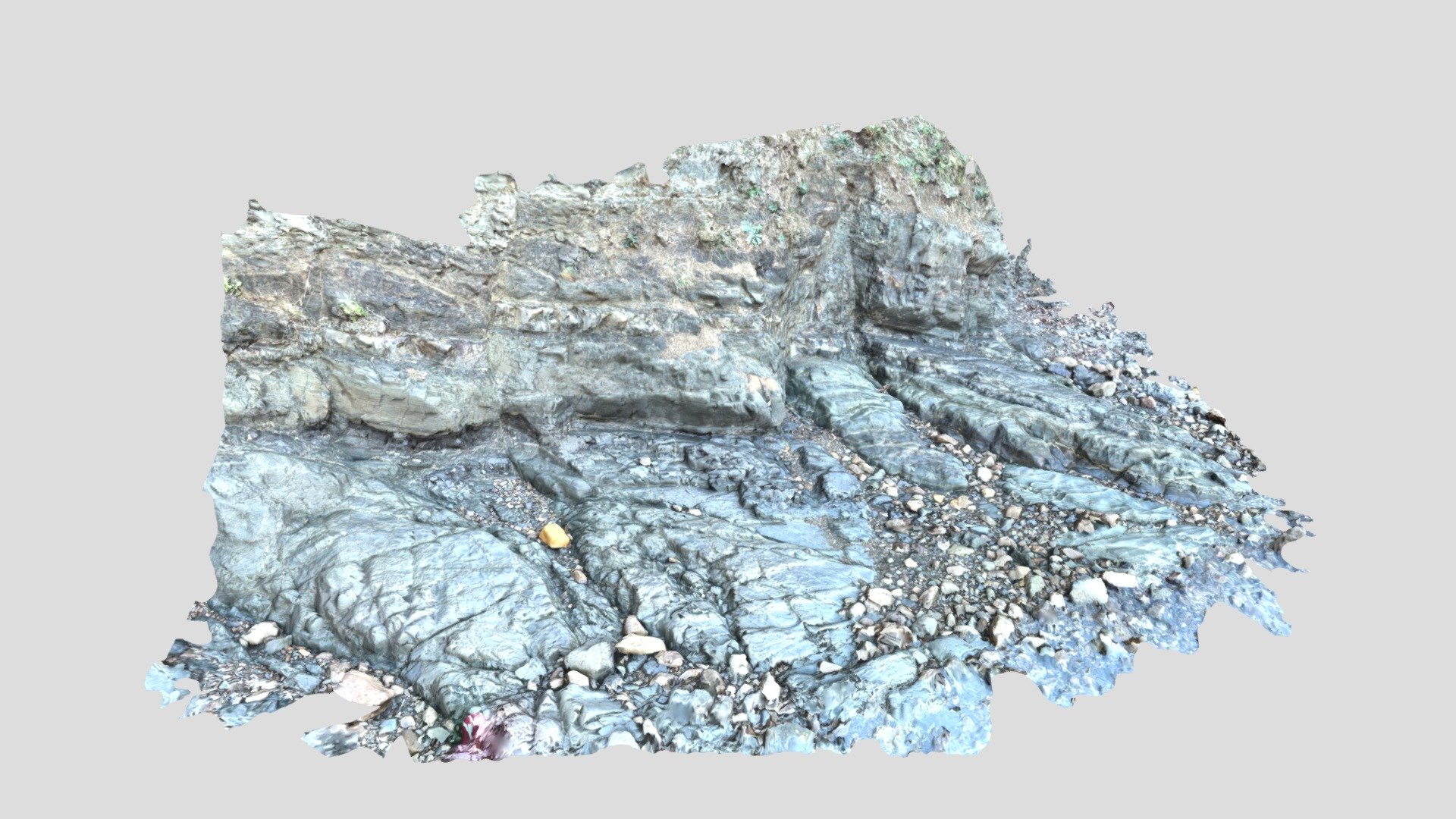 Big Blue Rock - 3D model by ilginsacan (@ilginsacan1) [9c2d5cc] - Sketchfab