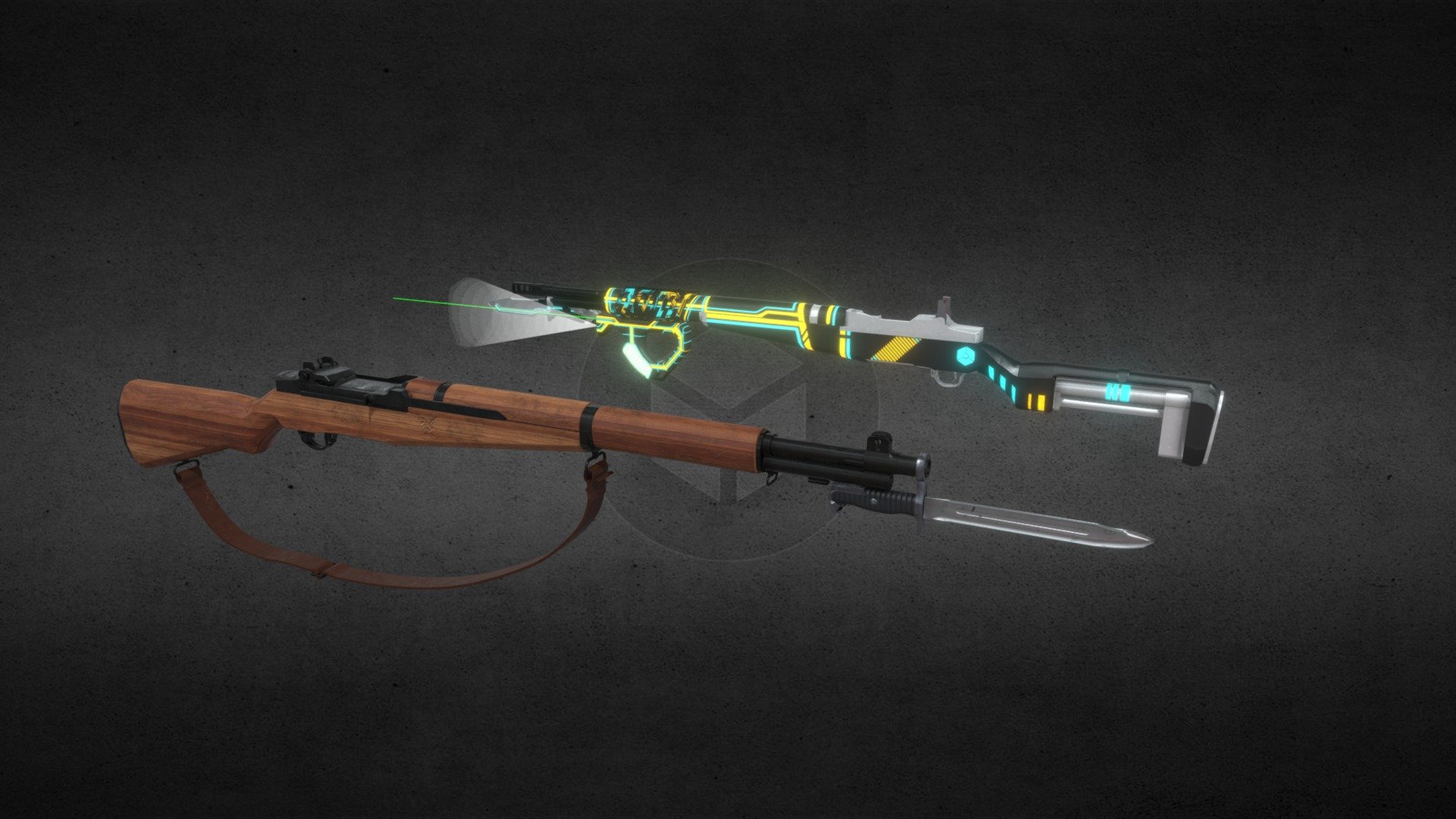 M1 - Classic And Futuristic - 3D model by Kasra Homayoni Afshar ...