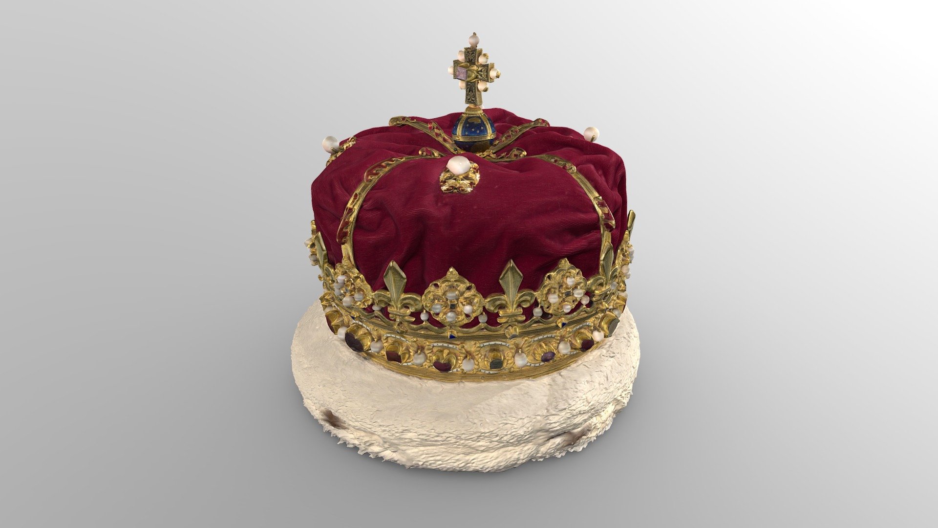 Crown of Scotland, Honours of Scotland - 3D model by Historic ...