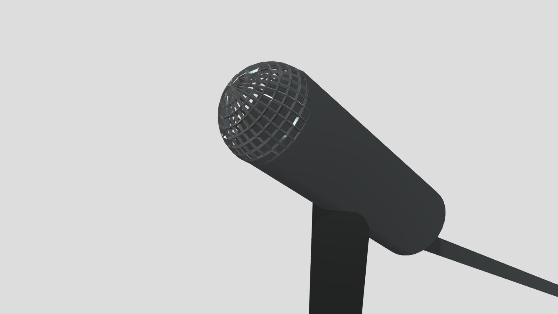 Microphone - Download Free 3D model by timmy (@timislav845455) [9c30e12 ...