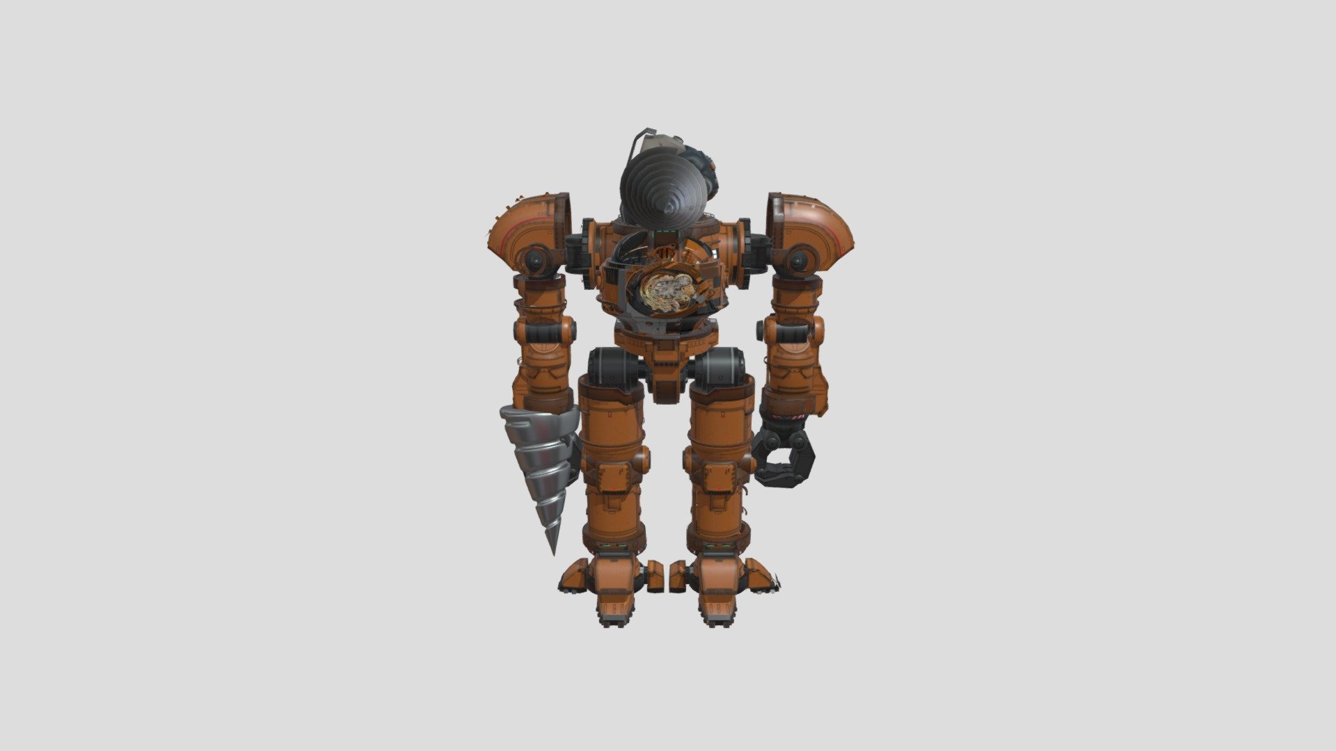 Normal Titan Drillman - 3D model by ASP (@whutdaheckisgoingononyouon ...