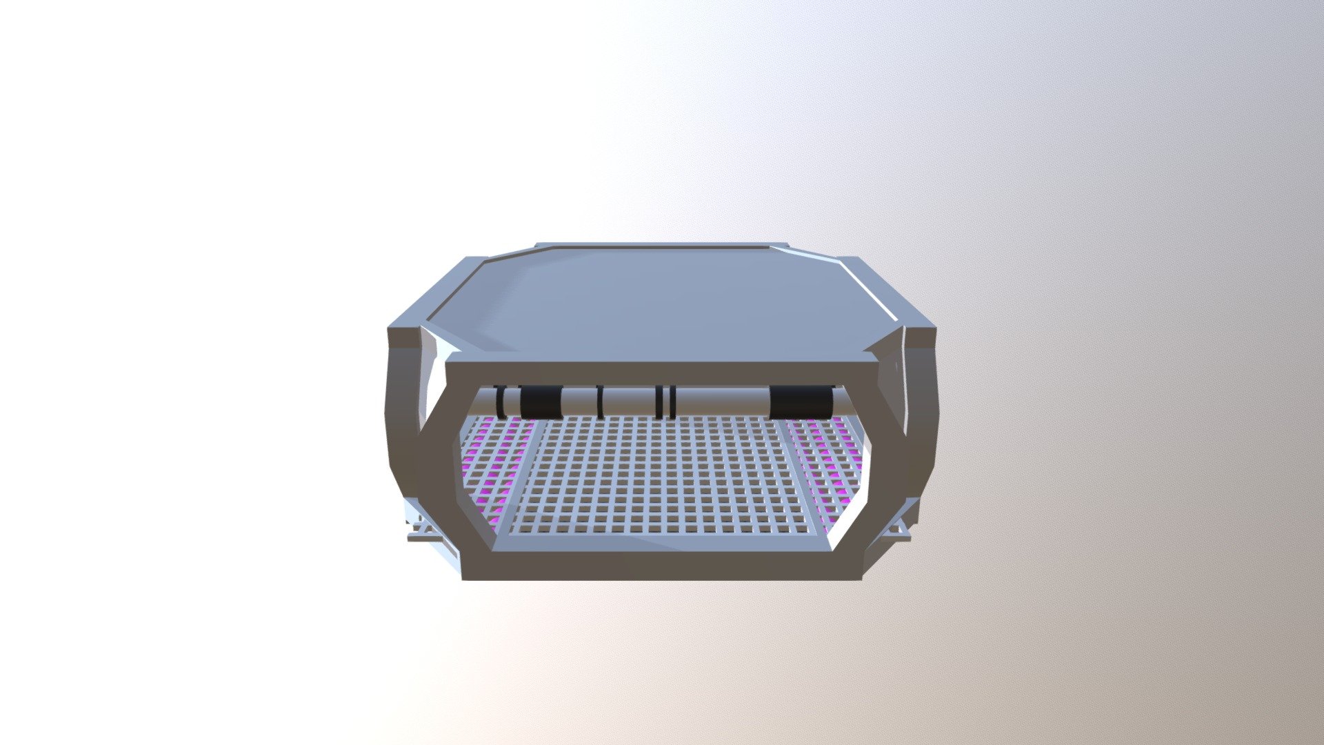 Corridor Cross Section 3d Model By Polaroidiac [9c31b34] Sketchfab