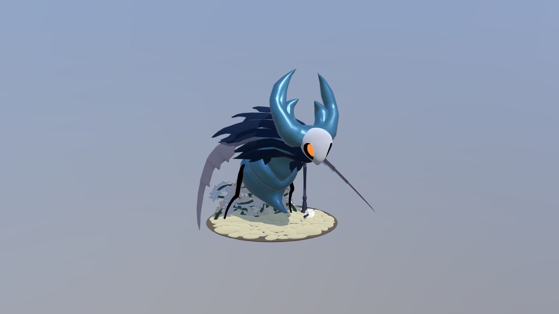 Hollow Knight #122 - Traitor Lord - Download Free 3D model by Brandon ...