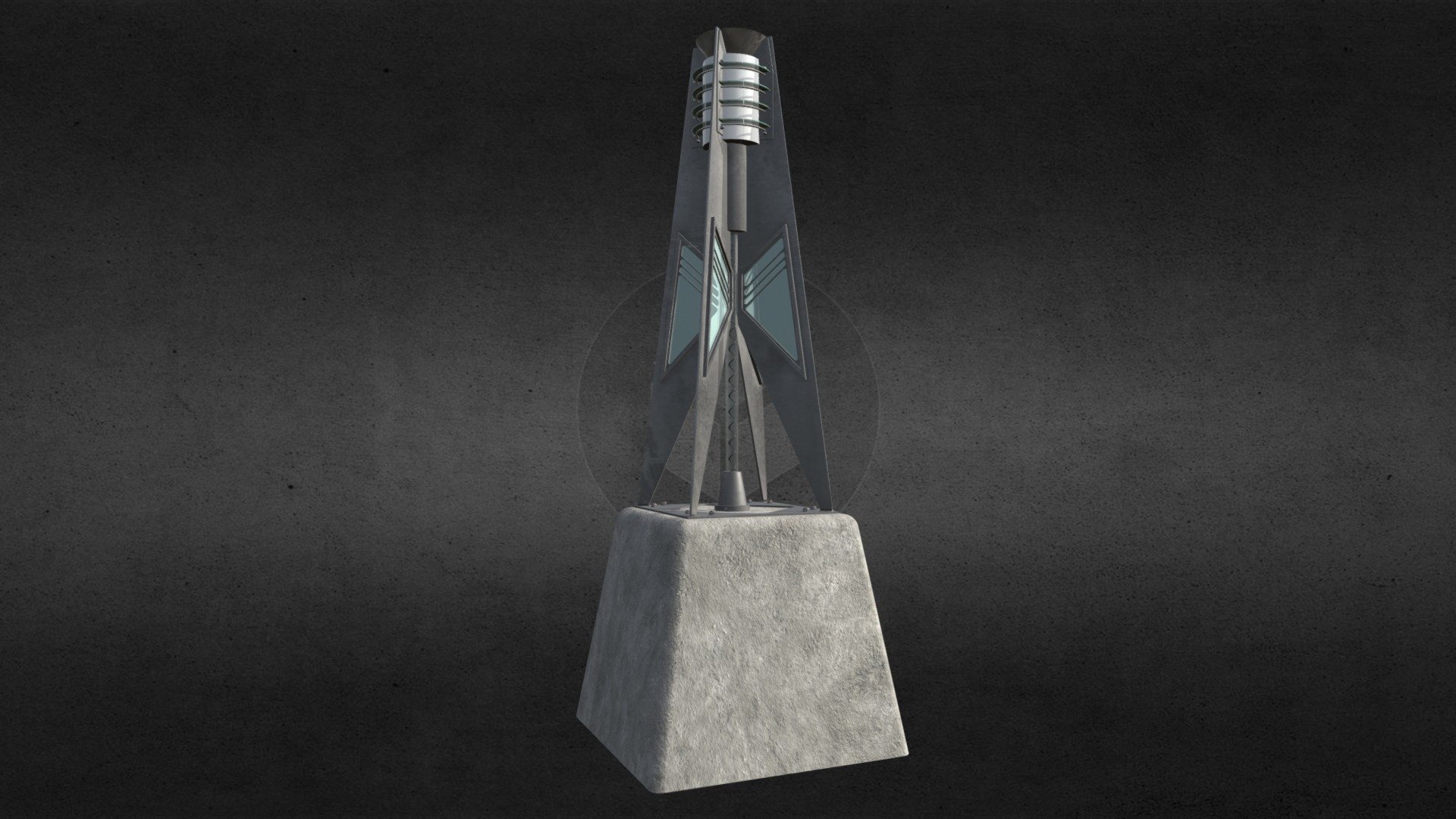 Tomorrowland Pylon Light - Download Free 3D model by WED Designs (@wed ...
