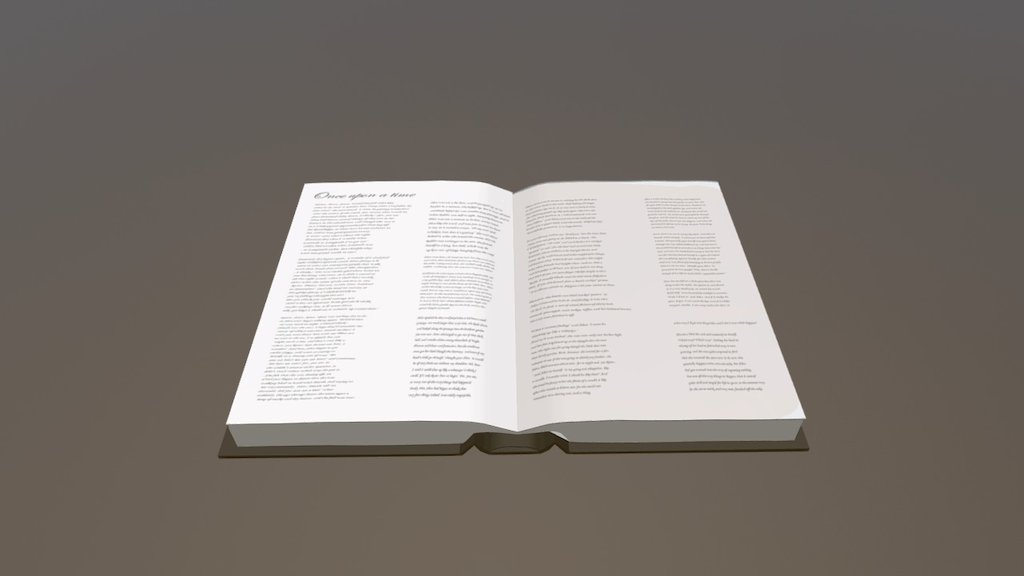 Book (final model) - 3D model by Ambomango [9c34764] - Sketchfab