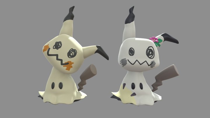 Mimikyu 3D models - Sketchfab