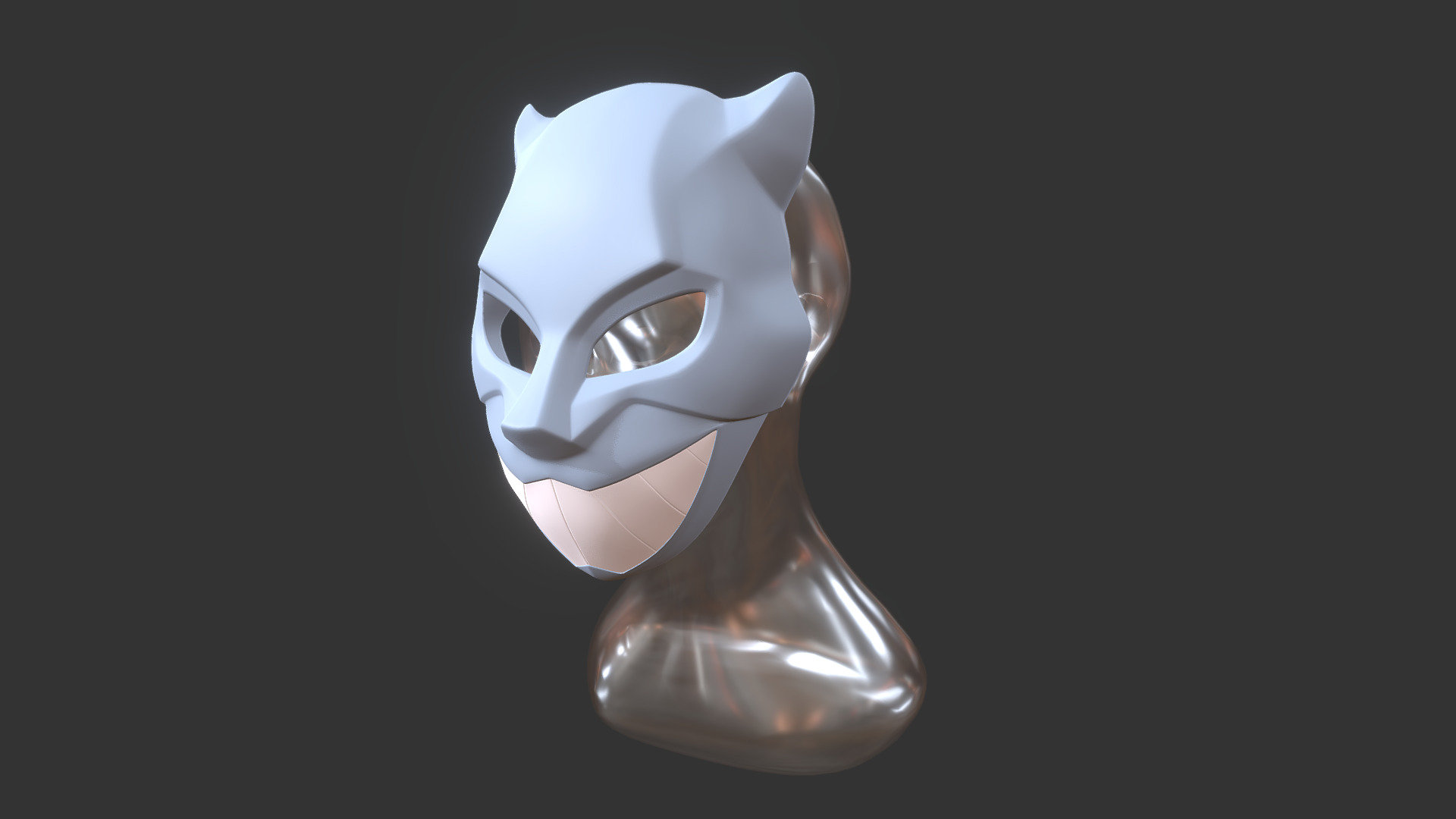 Mask work in progress - 3D model by N647 [9c36adf] - Sketchfab