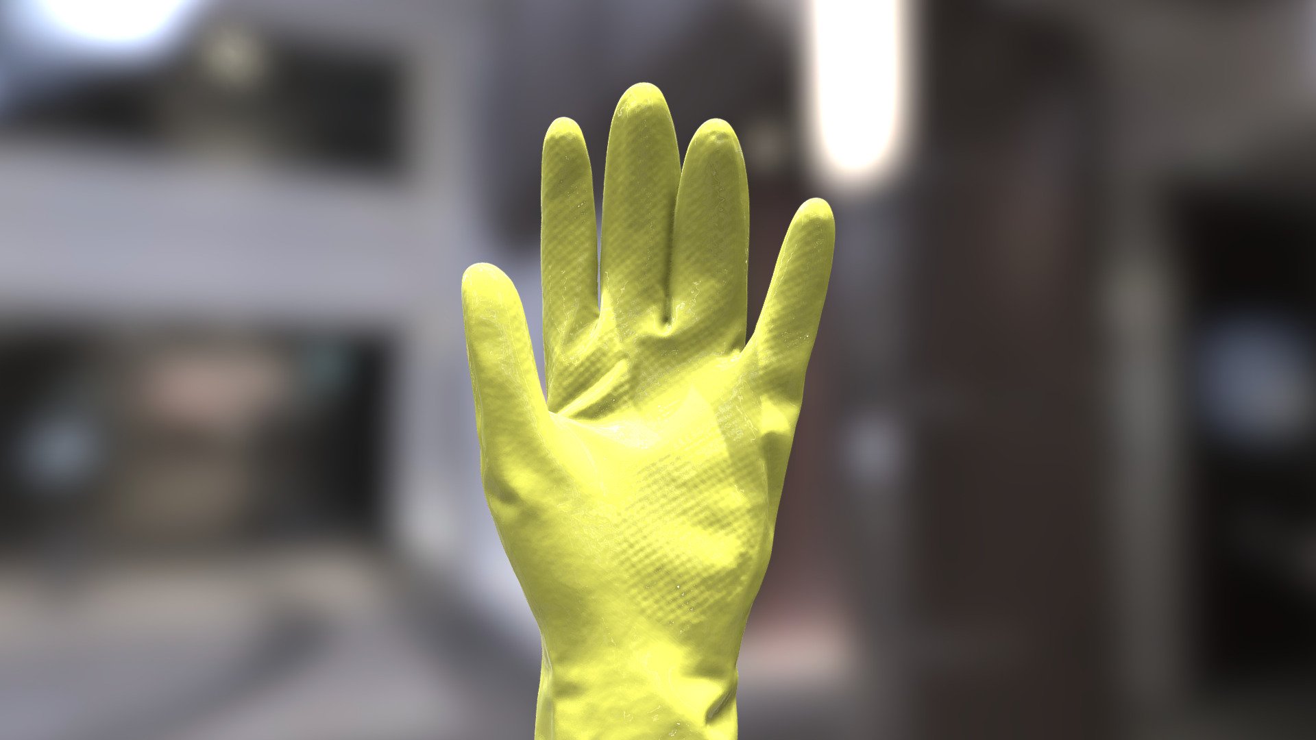 Gloved Hand 3D Scan (Textureless) - Download Free 3D model by Arkify 3D ...
