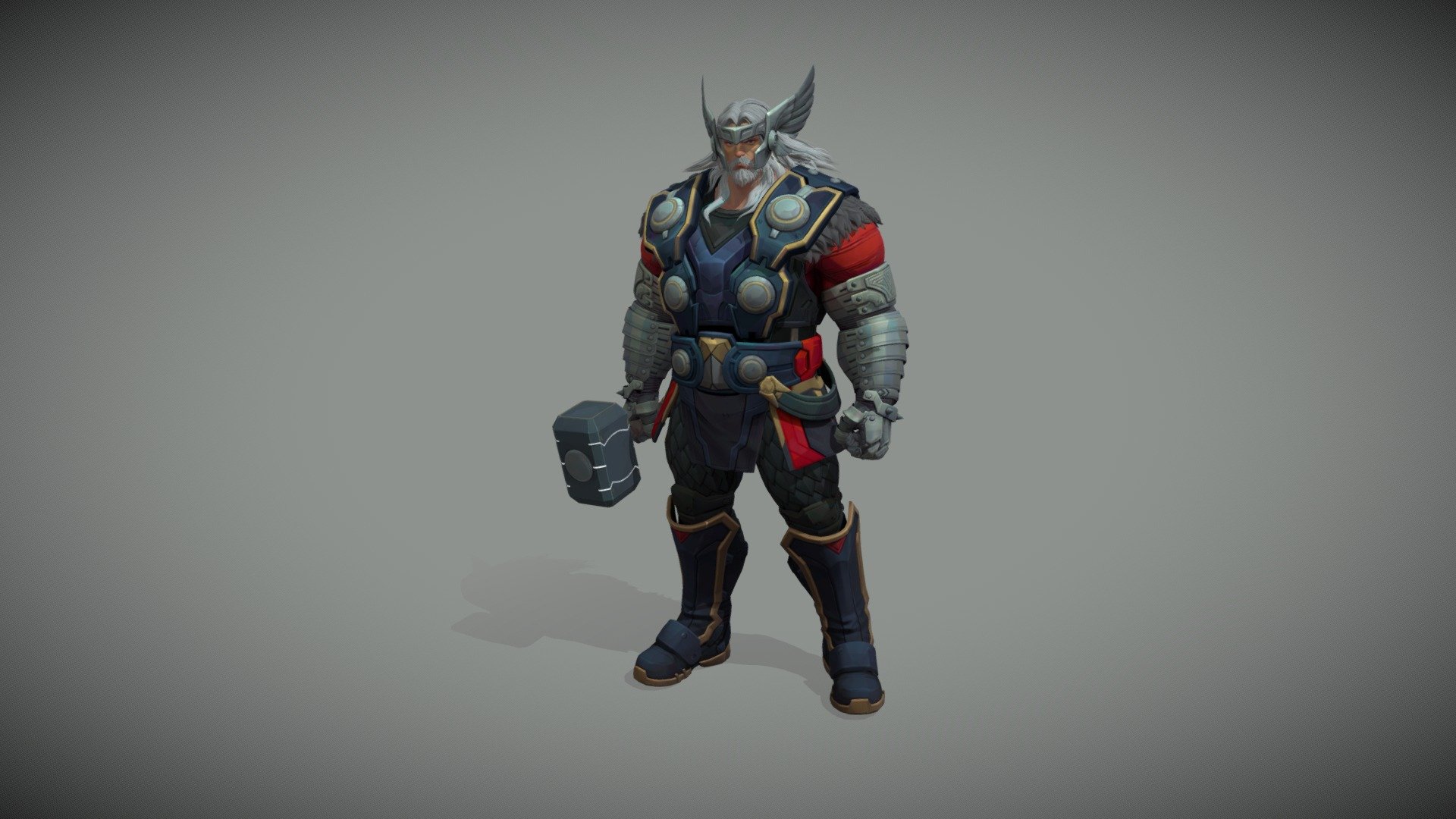 Thor | Marvel Rivals - Download Free 3D model by King_45 [9c3a038 ...