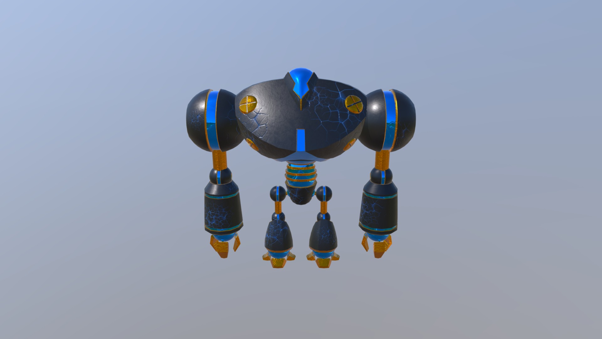 Robot Substance Painter Practice - 3D model by ALA (@AlexisLarsonArt ...