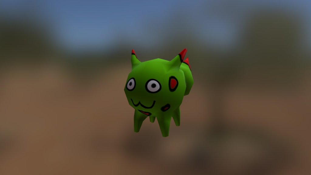 Tiny Monster - 3D model by DracoN [9c3b641] - Sketchfab