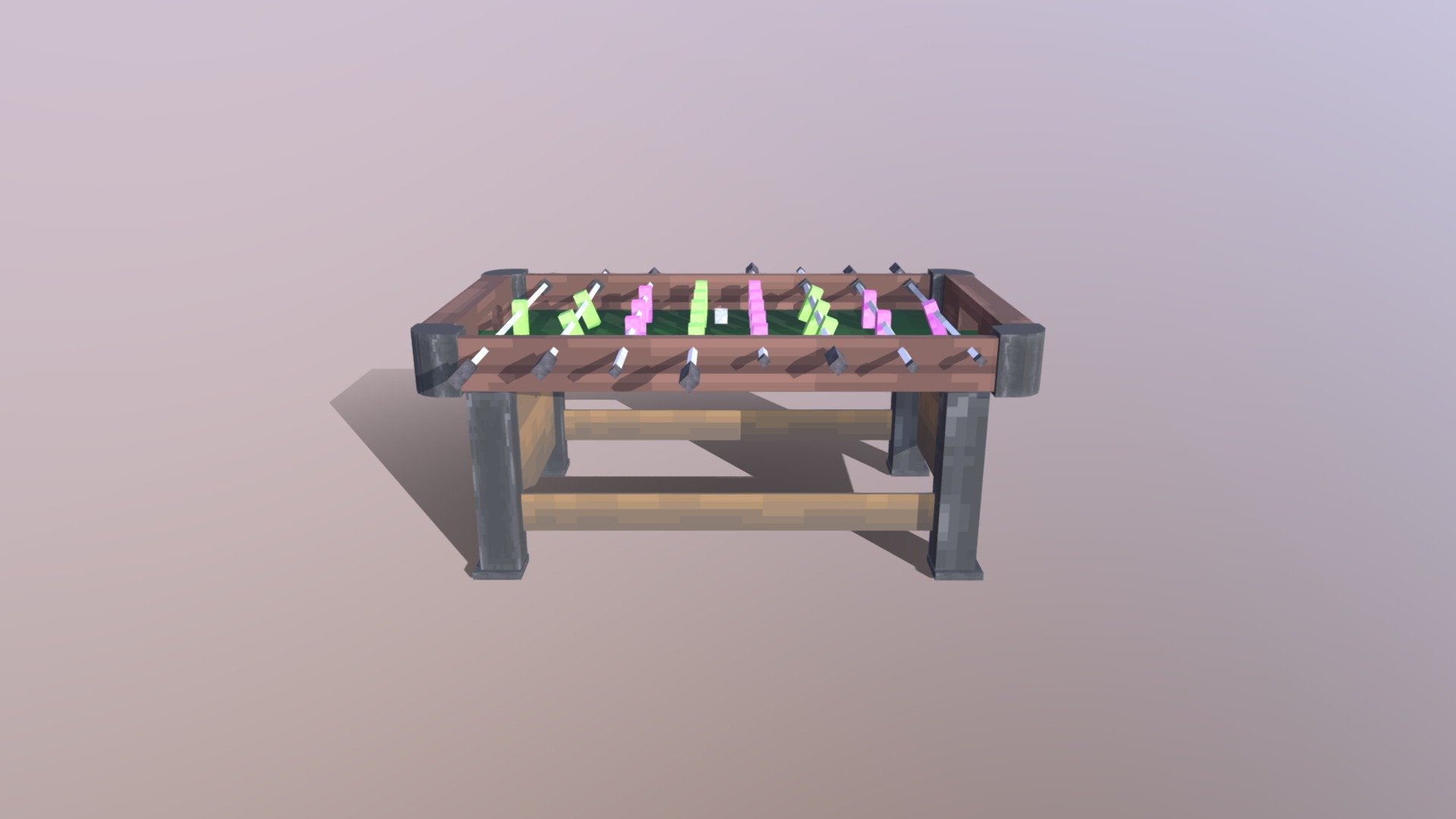 SoccerTable[minecraft] - 3D model by PENcraft (@611shimon) [9c3b827 ...