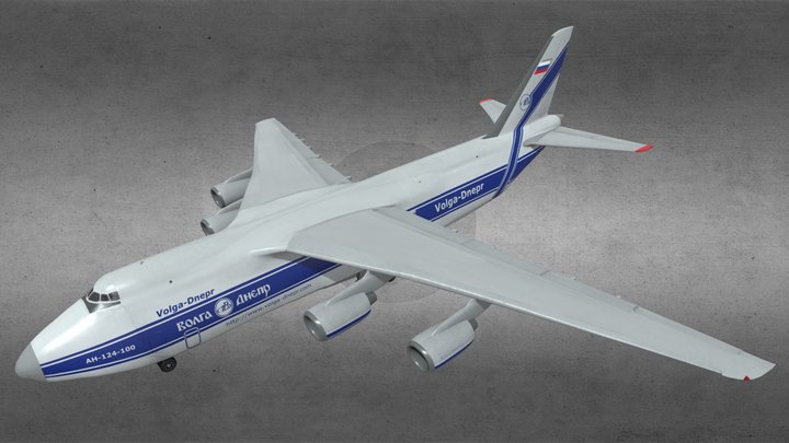 An-124 3D models - Sketchfab