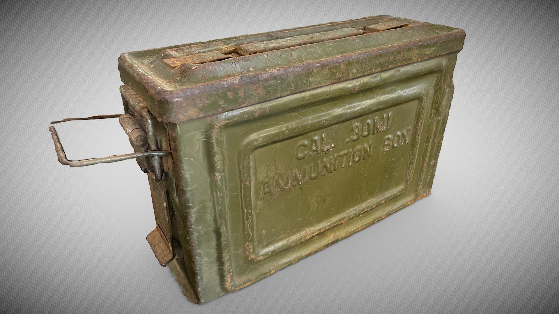 Ammunition box 2 photogrammetry - Buy Royalty Free 3D model by Alex ...