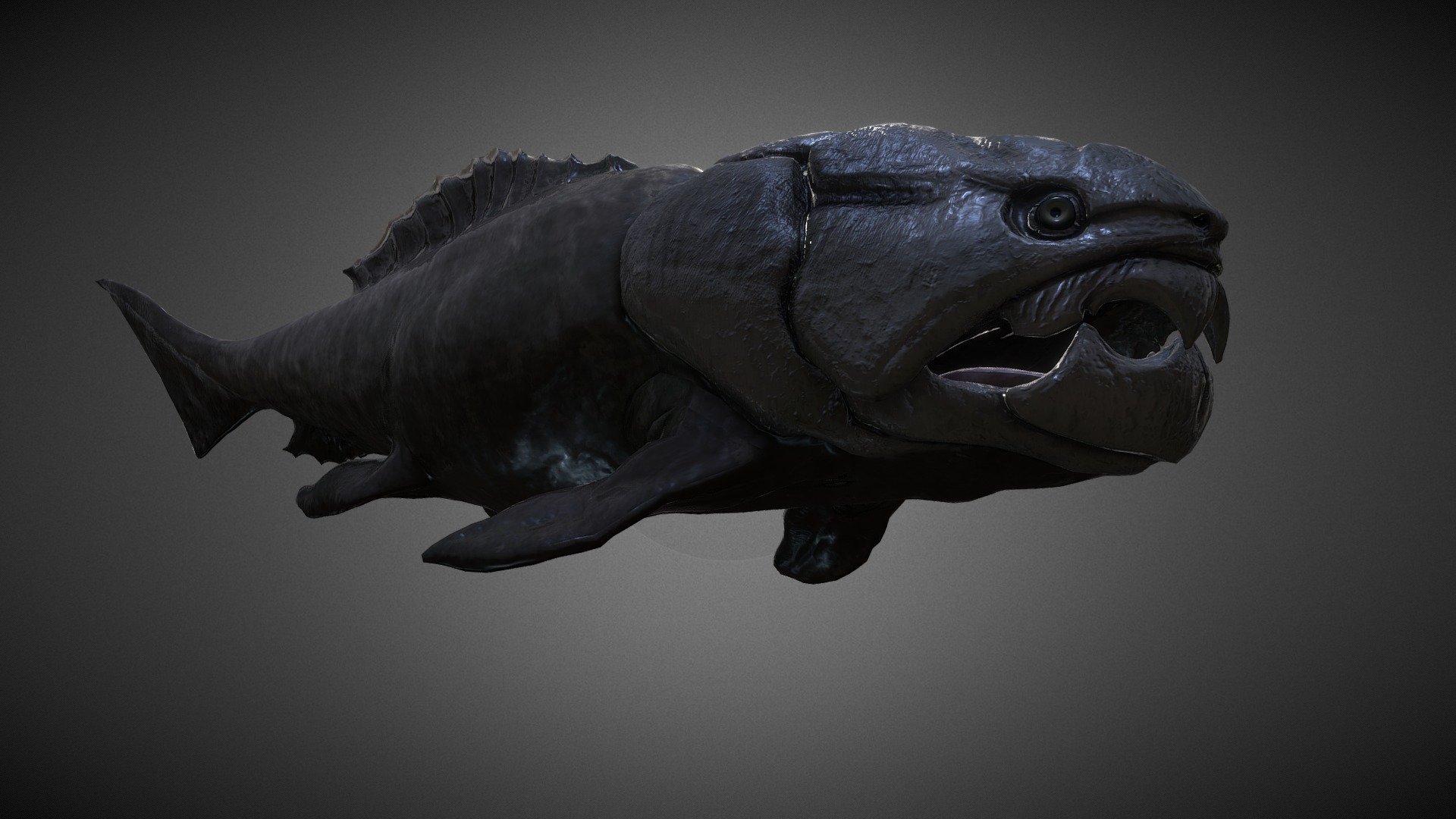 Dunkleosteus - 3D model by morfinmaus [9c3ebcc] - Sketchfab