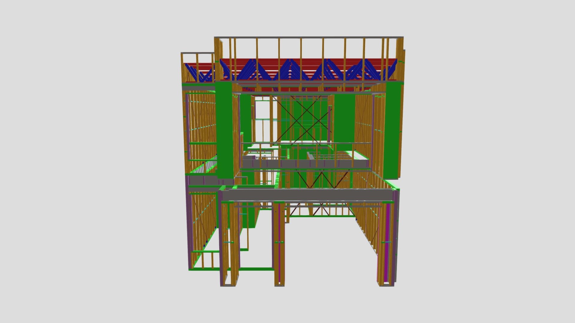 Pace Development TH-72 (EX-25392) - 3D model by Steel Frame Solutions ...